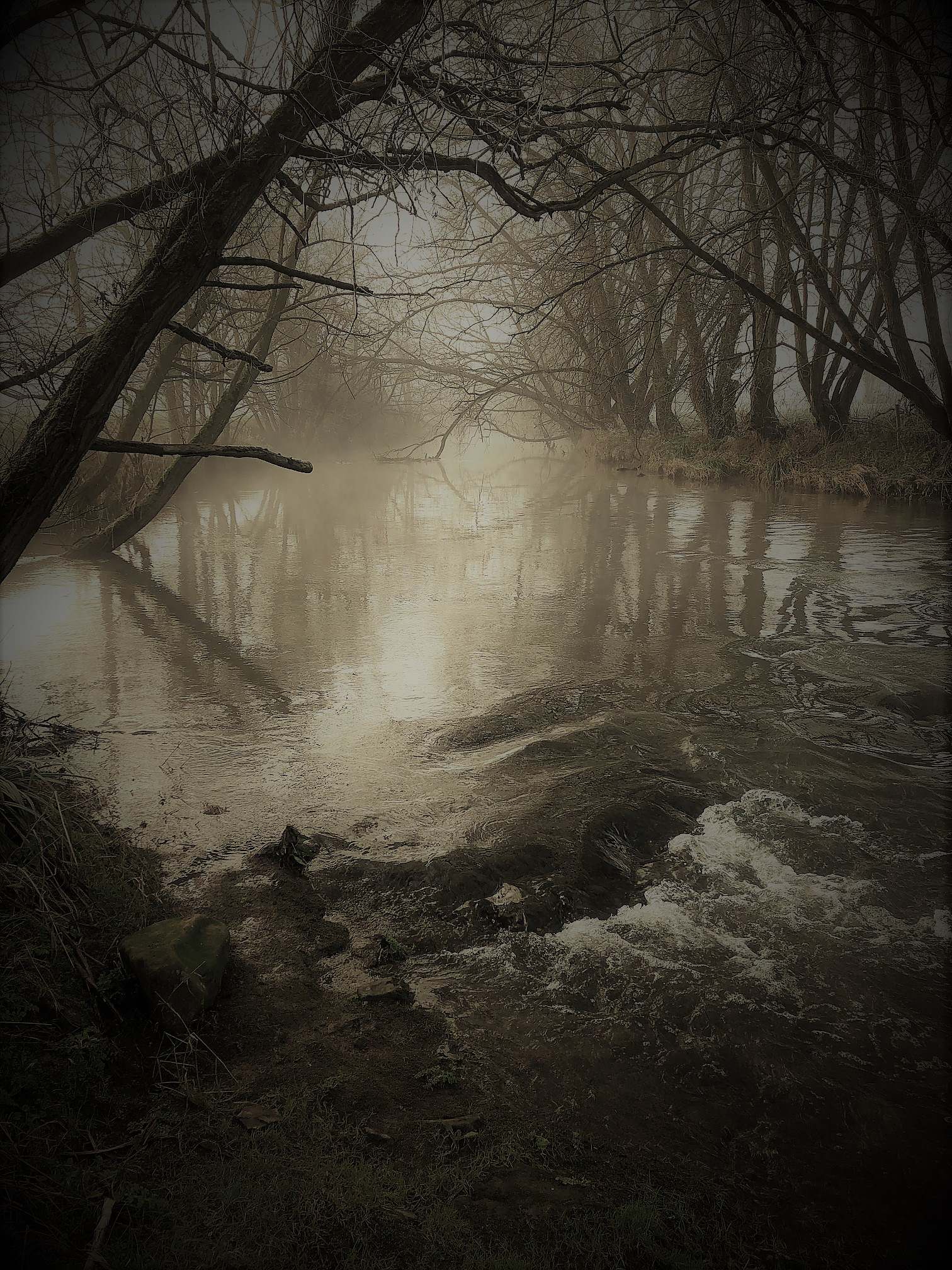 The Old Roman Ford in Winter - - Blog Post Riverside Cottages Frome